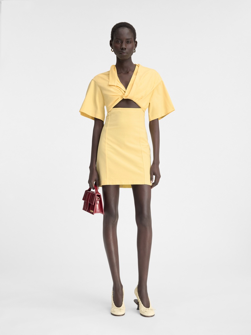 The Bahia t-shirt dress by JACQUEMUS | Official website