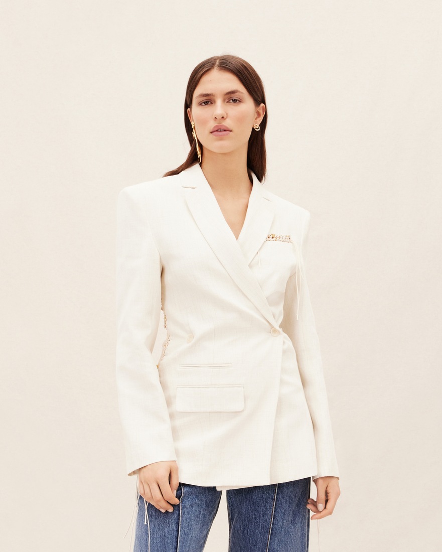 La veste Tibau brodée by JACQUEMUS | Official website